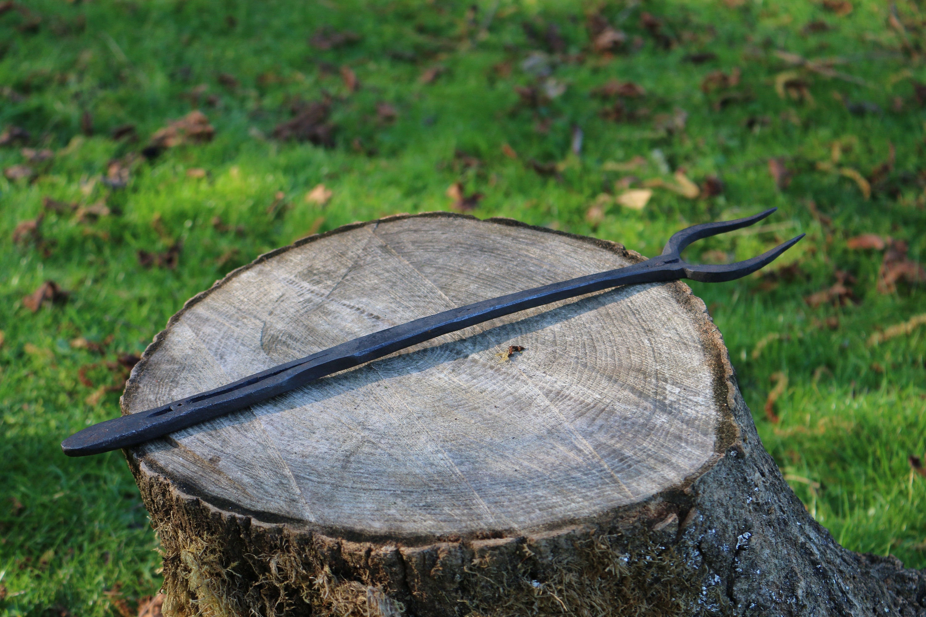 Hand Forged Toasting Fork, Toasting Fork Made From Horseshoes, Upcycled ...