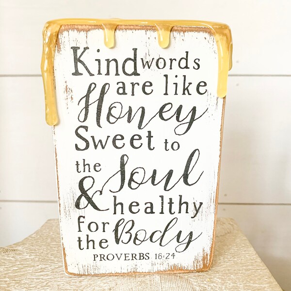 Proverbs 16 24 - Etsy