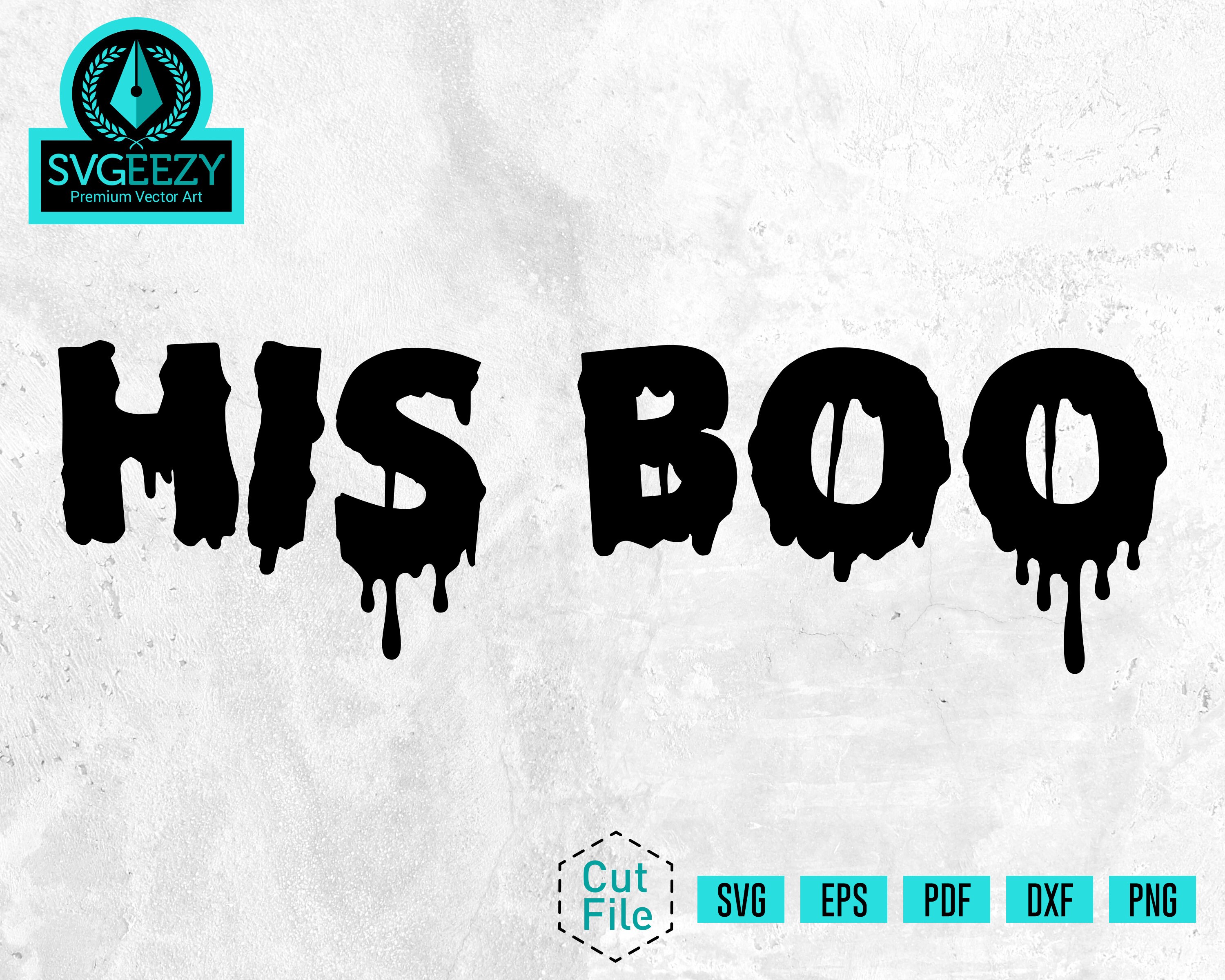 His Boo svg I'm His Boo svg Boo svg Halloween Couples | Etsy