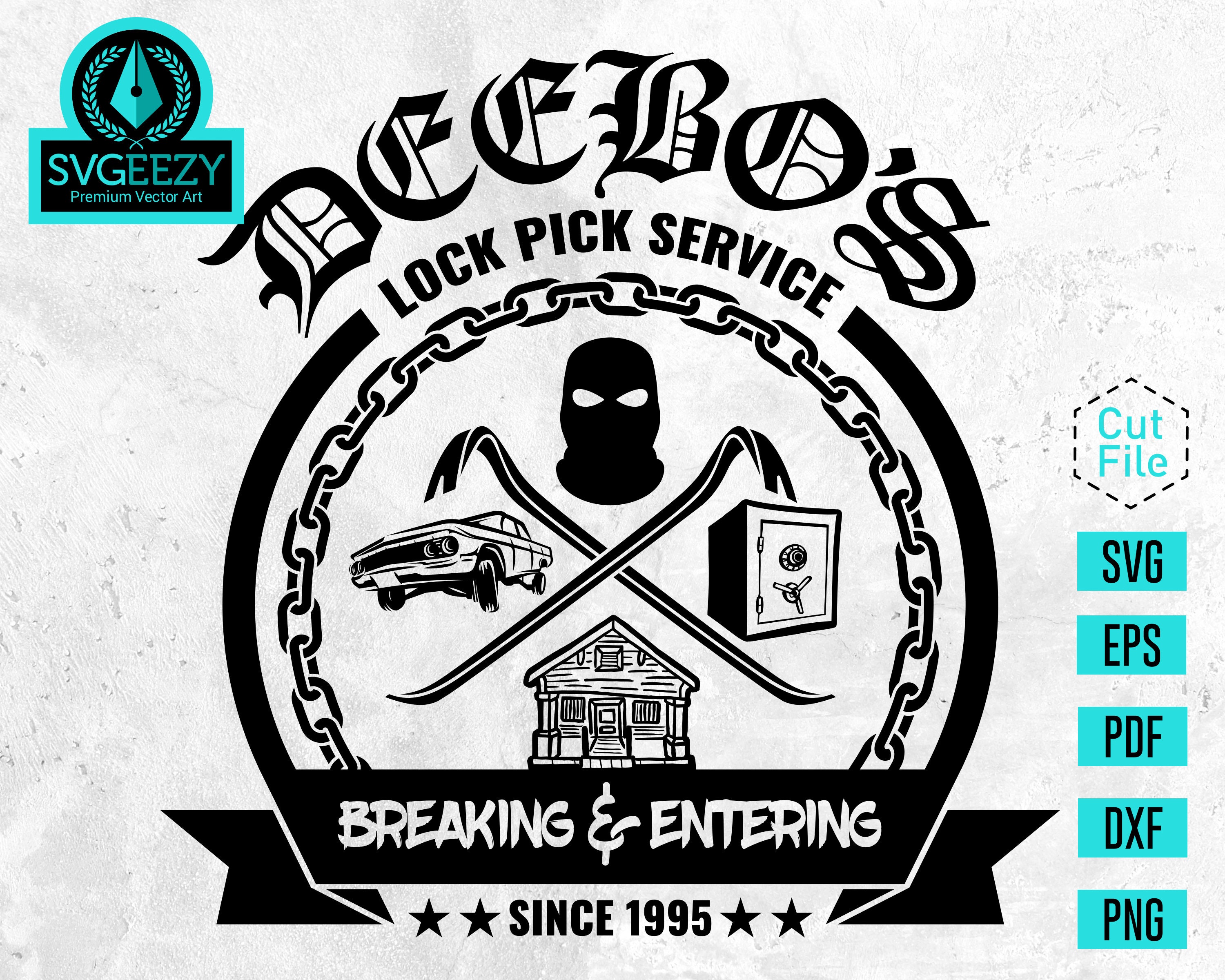 Deebo's Lock Pick Service SVG Deebo Big Worm Ice Cube - Etsy