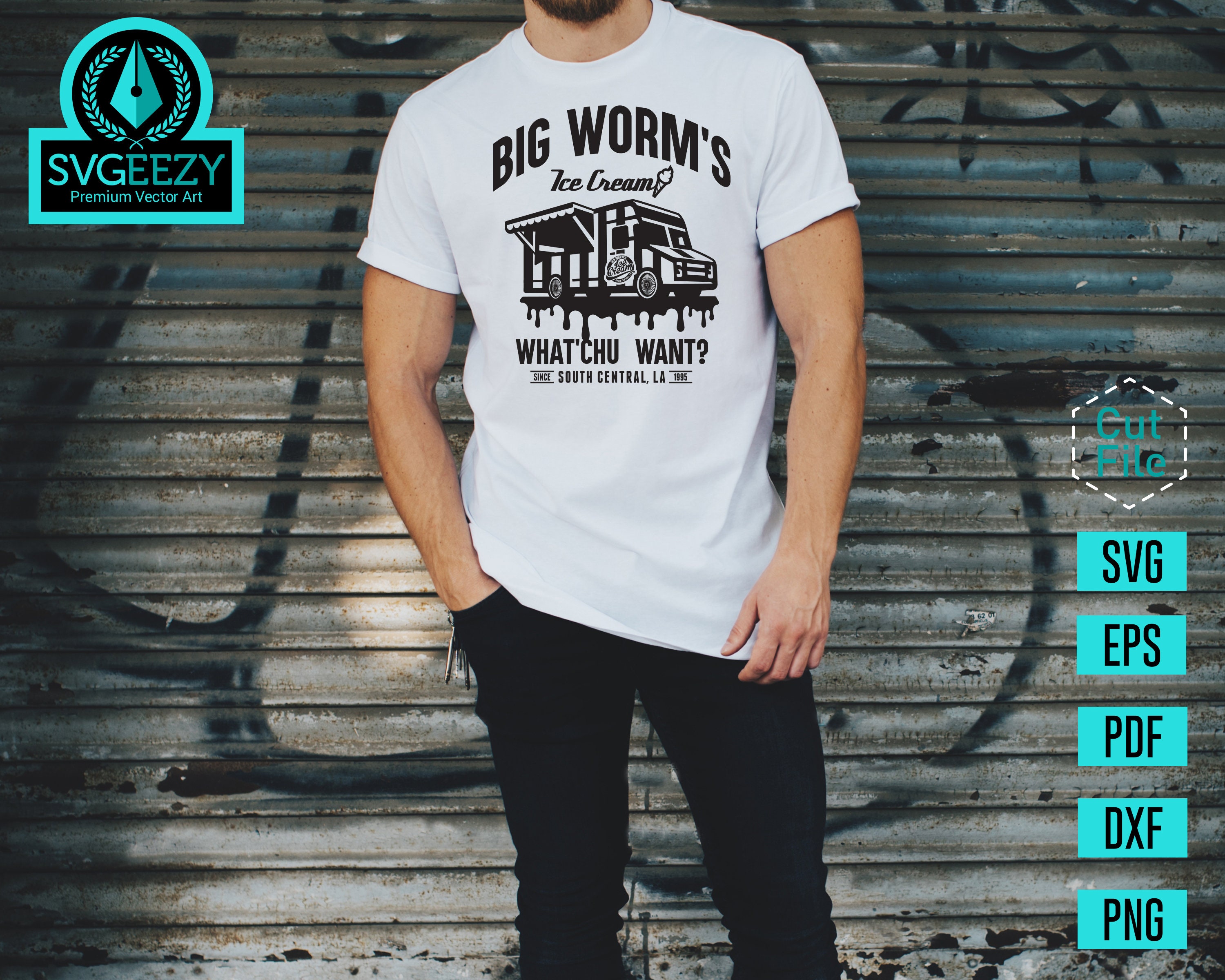 Big Worm SVG Mens Rapper Shirt Deebo's Friday Movie - Etsy