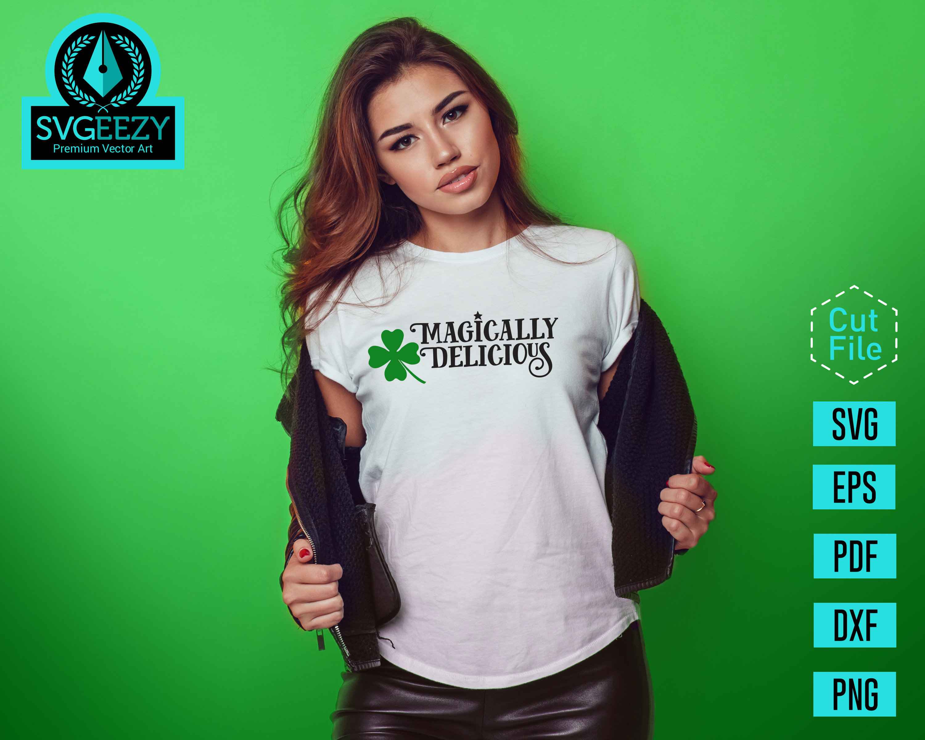 Magically Delicious SVG Trendy Funny St. Patty's Day Tee | Etsy