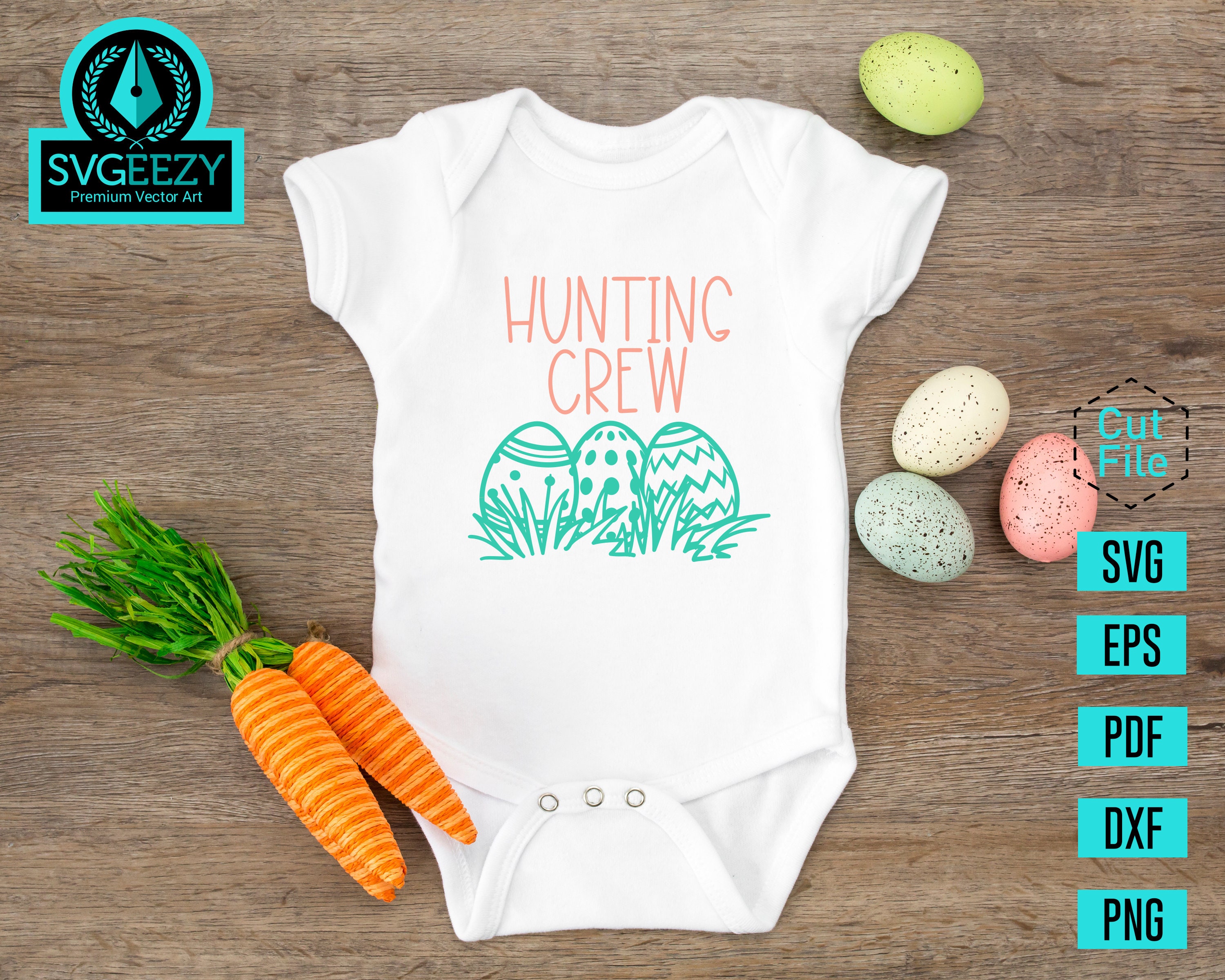 Hunting Crew SVG Easter Egg Hunt Easter Egg Kids Svg | Etsy
