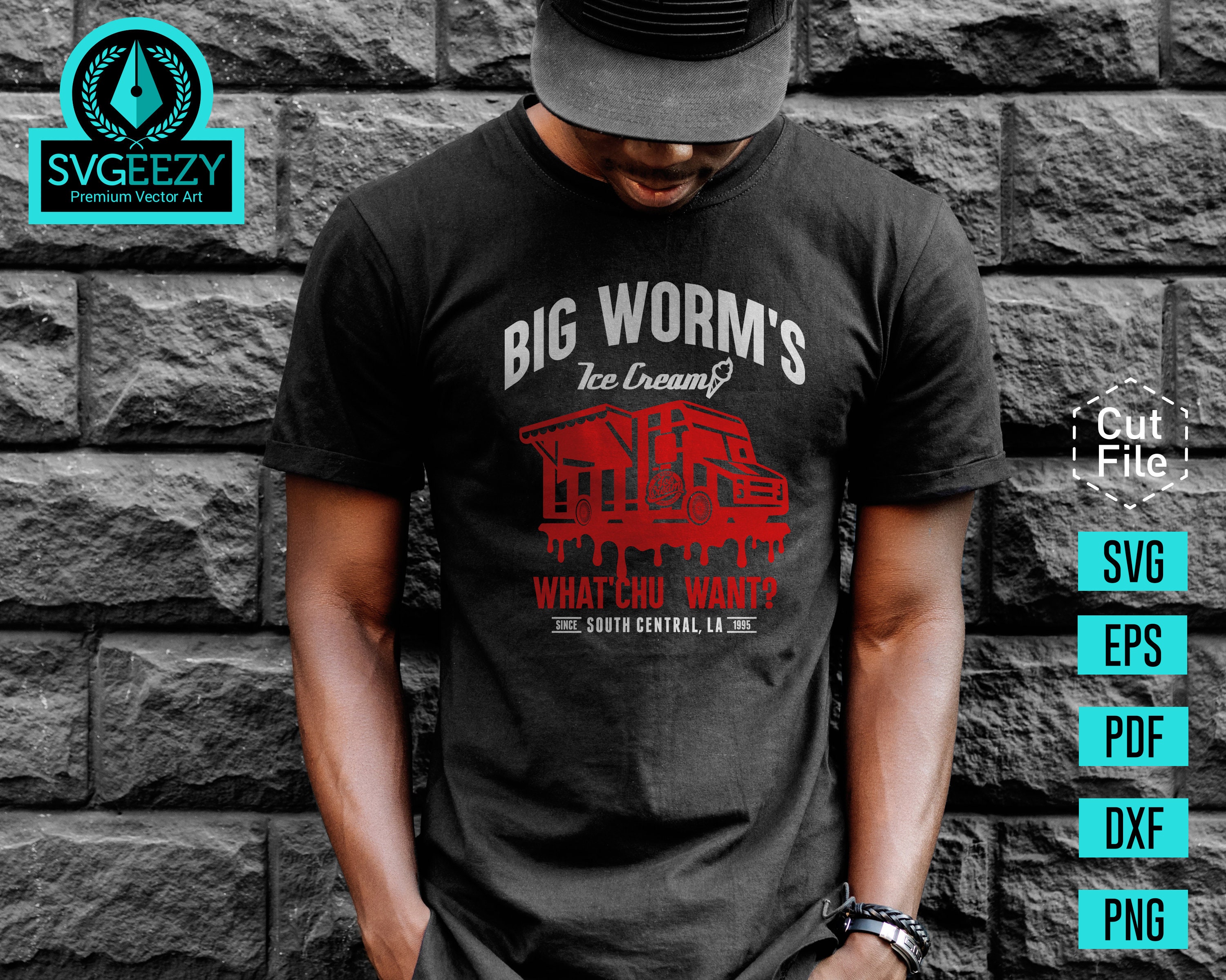 Big Worm SVG Mens Rapper Shirt Deebo's Friday Movie - Etsy