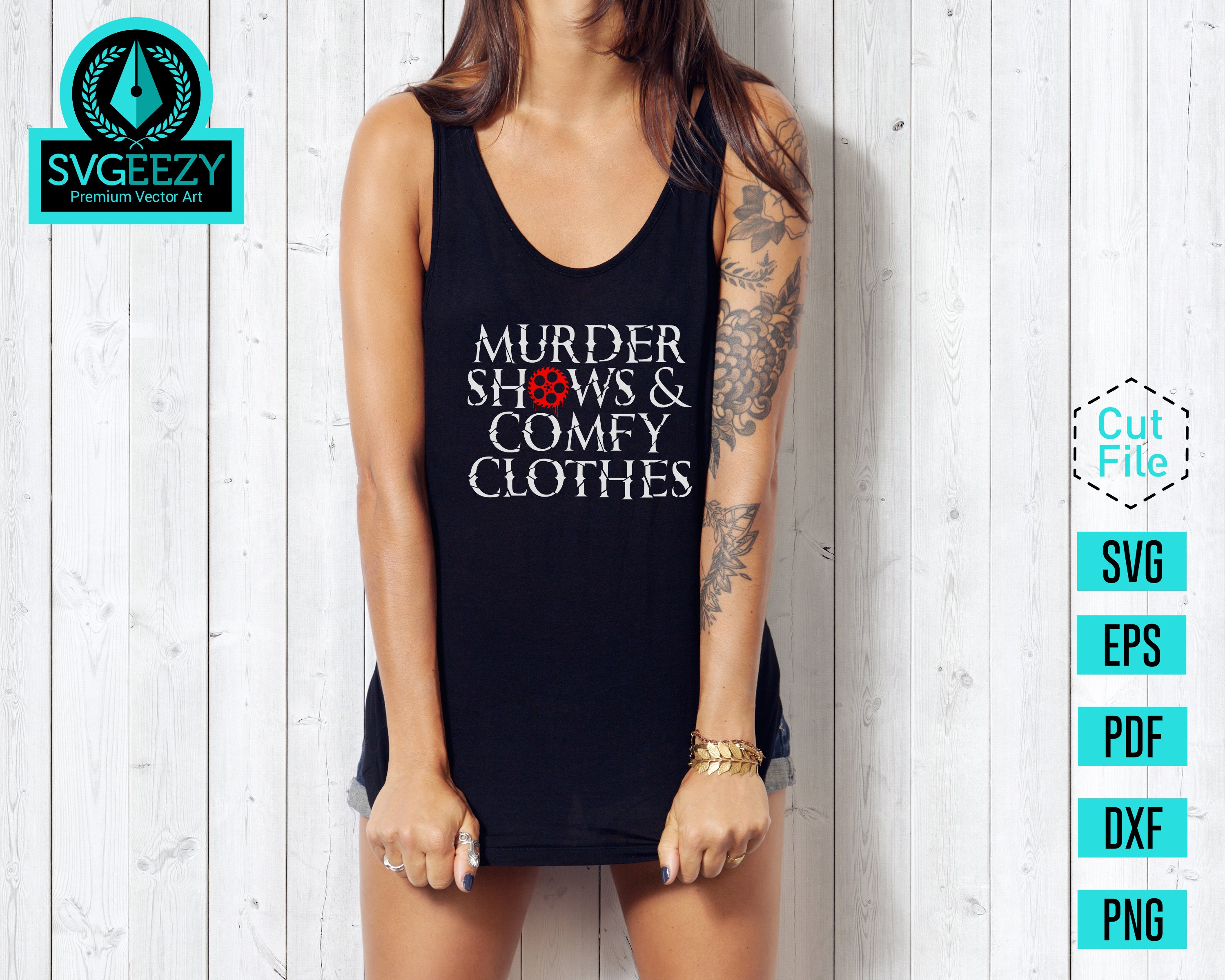 Murder Shows & Comfy Clothes svg True Crime svg Murder | Etsy
