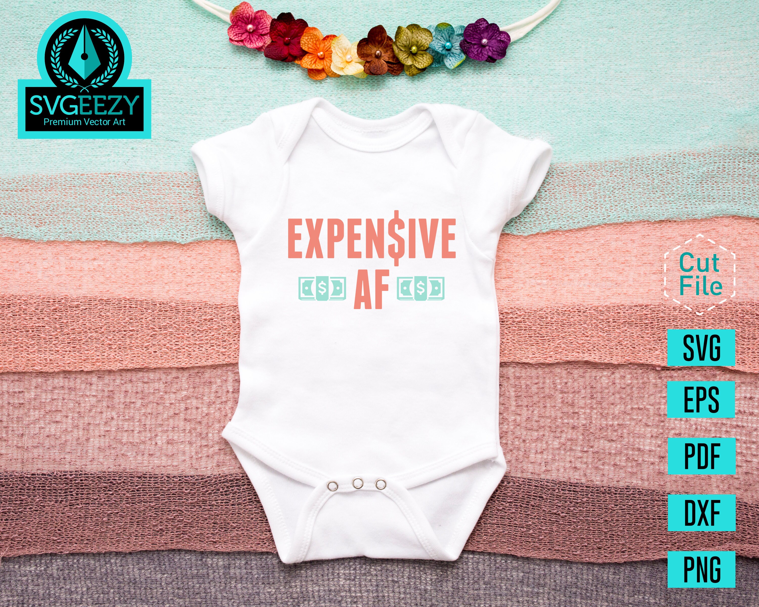 Expensive AF SVG Expensive Af Bundle Baby Shower Gift Funny - Etsy