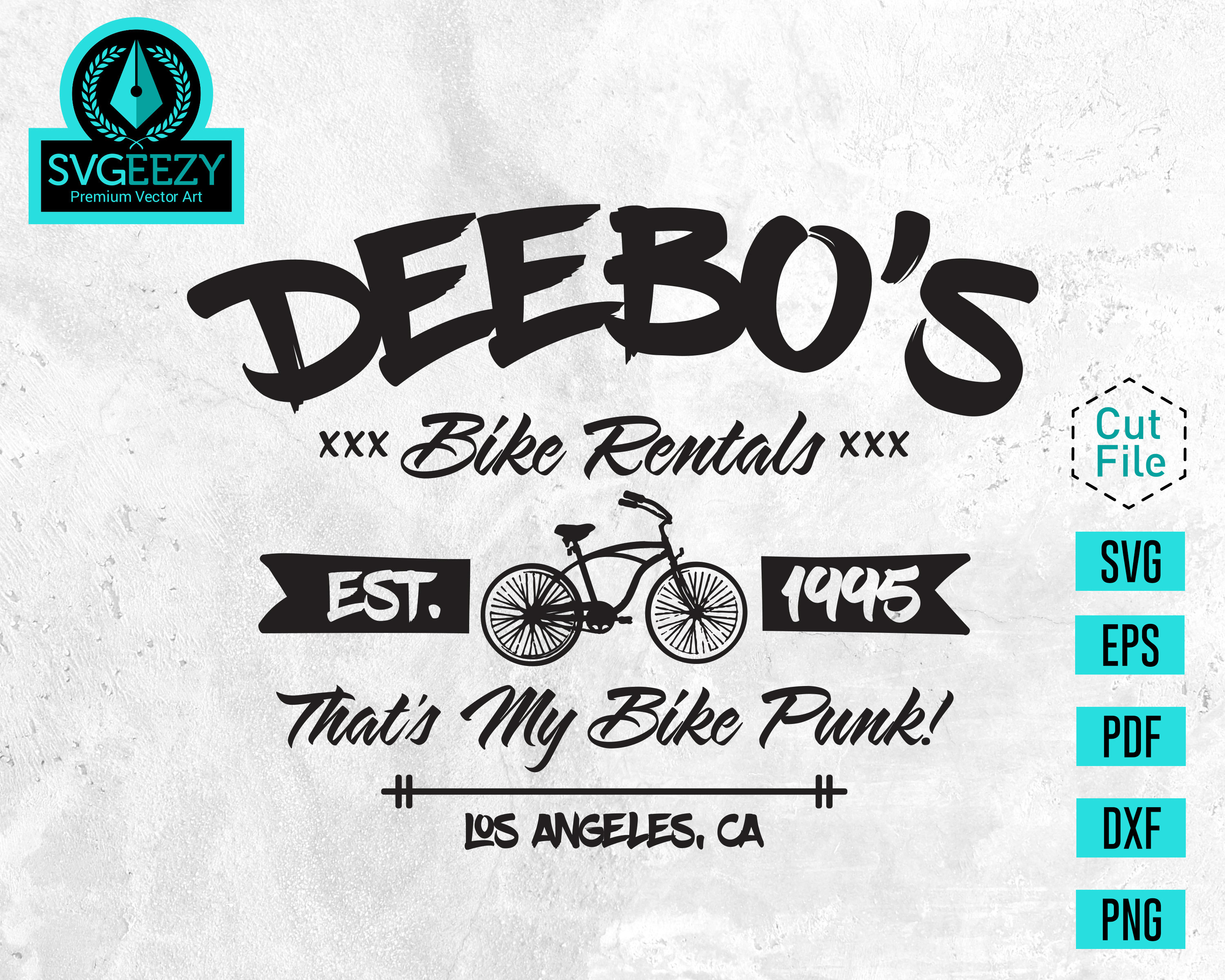 Deebo's Bike Rental SVG Deebo Big Worm Ice Cube Mens - Etsy