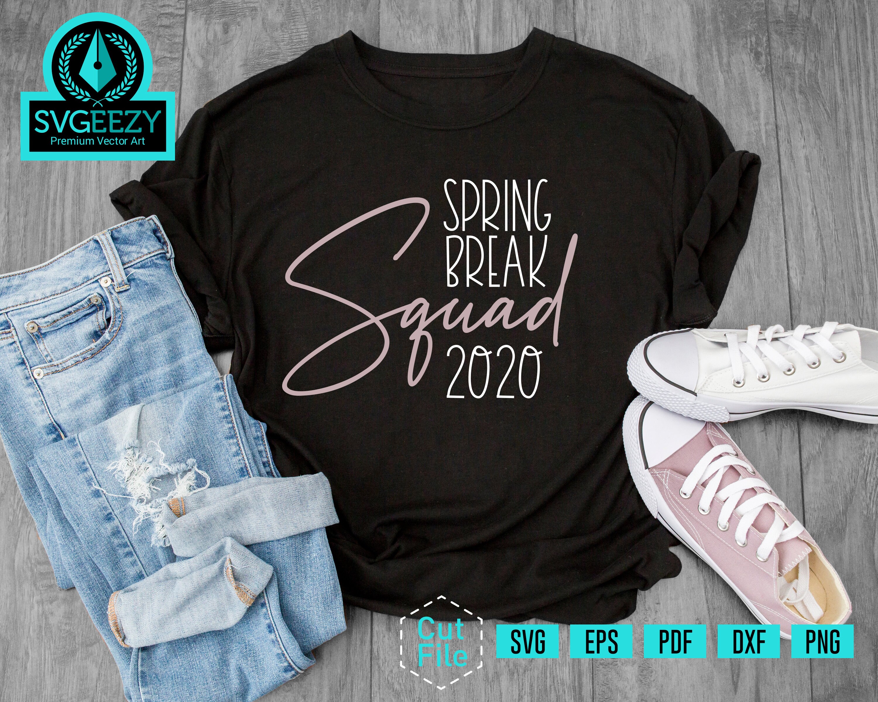 Spring Break Squad 2020 SVG Spring Break Svg Spring Break - Etsy