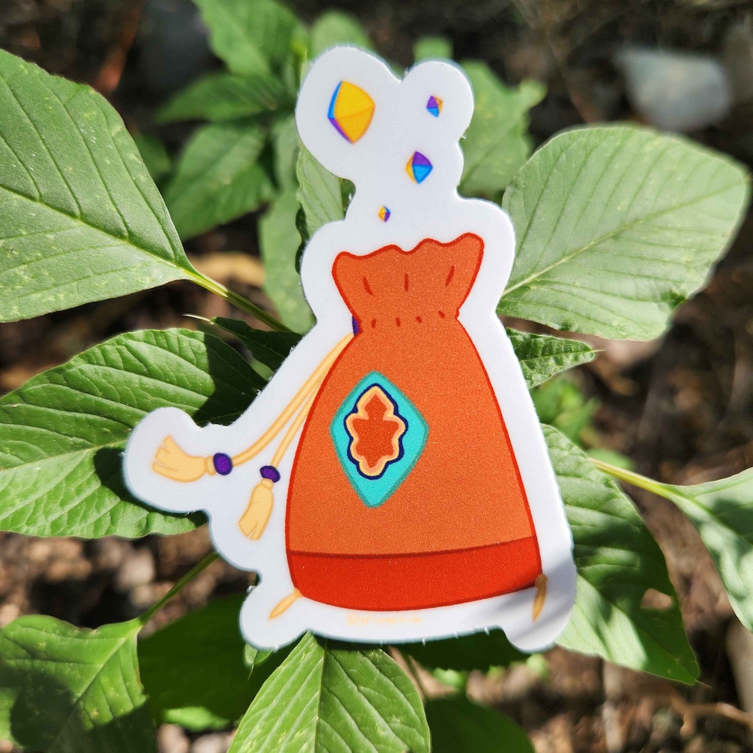 Kingdom Hearts Munny Bag Sticker - Etsy