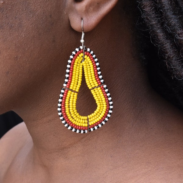 Kenyan Earrings - Etsy