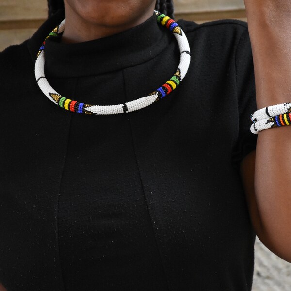 Zulu Wedding Necklace Etsy