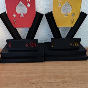 The Ace of Spades Poker Trophy - Customizable Tournament Award - Unique ...