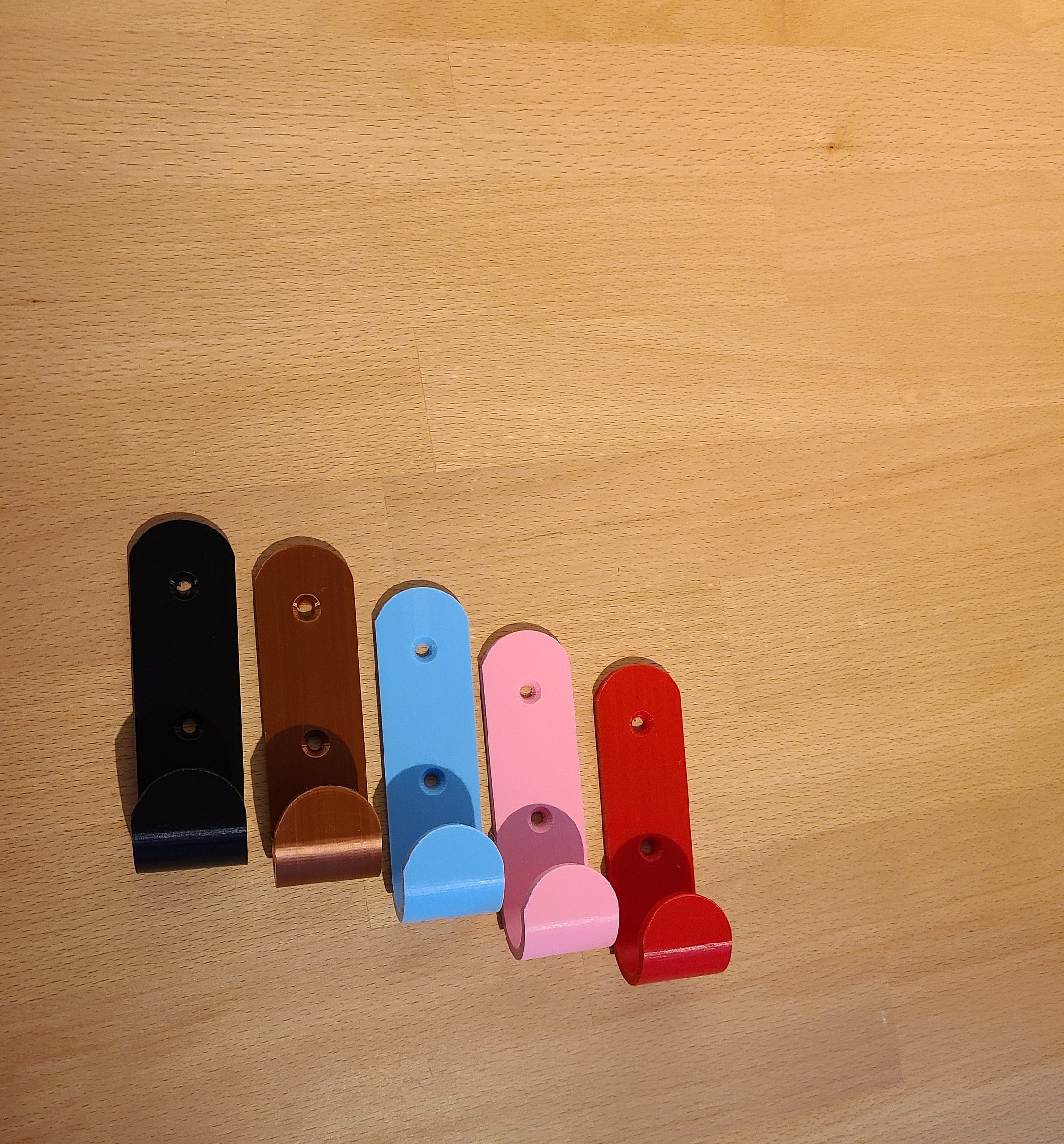 Minimalist Wall Hook: Smooth Rounded Design - Etsy