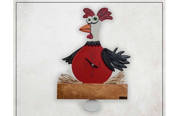 Rooster Clock Pendulum