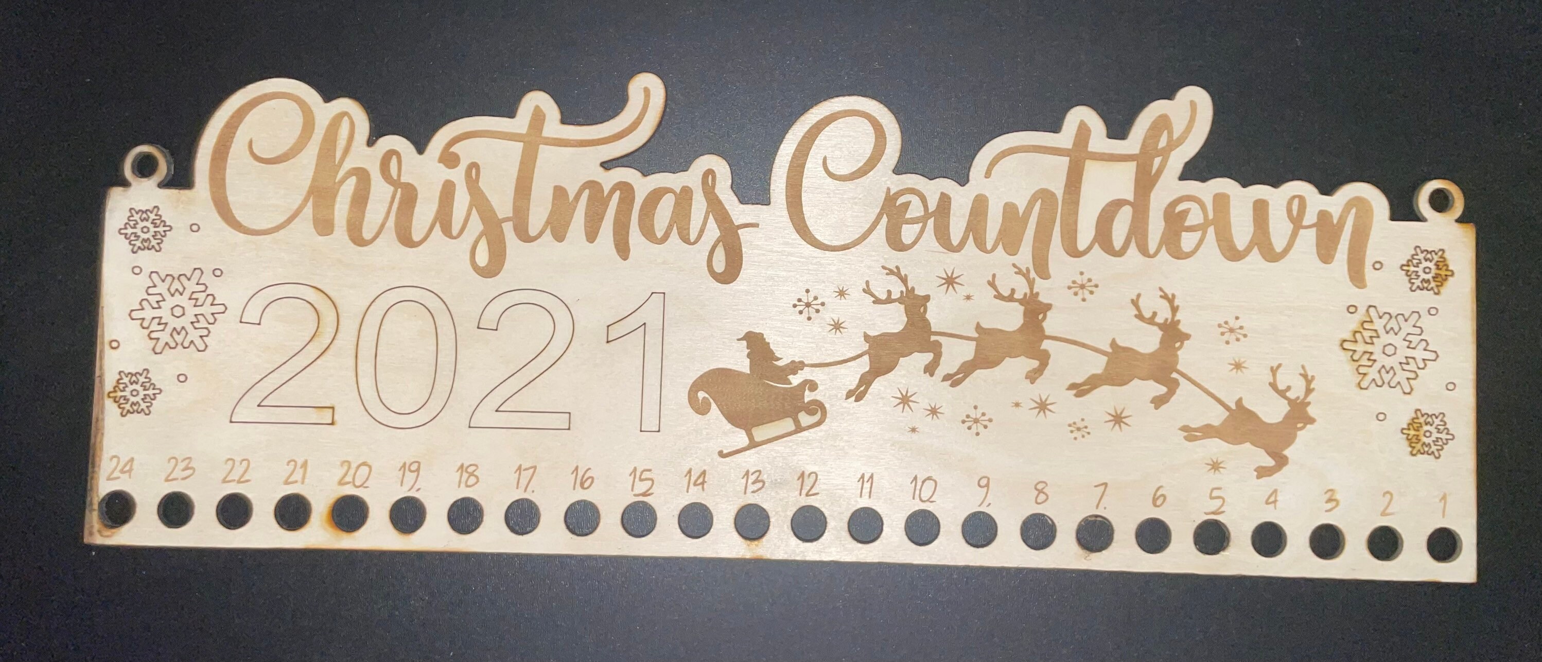 Christmas Countdown Digital File Only - Etsy