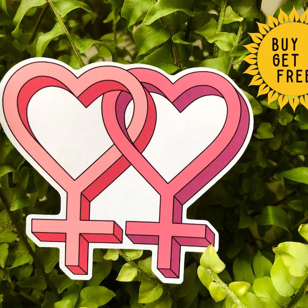 Lesbian Sticker - Etsy UK