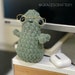 Derpy Desk Frog Crochet Pattern Crochet Frog Pattern Mini Crochet ...