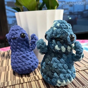 Derpy Desk Frog Crochet Pattern Crochet Frog Pattern Mini Crochet ...