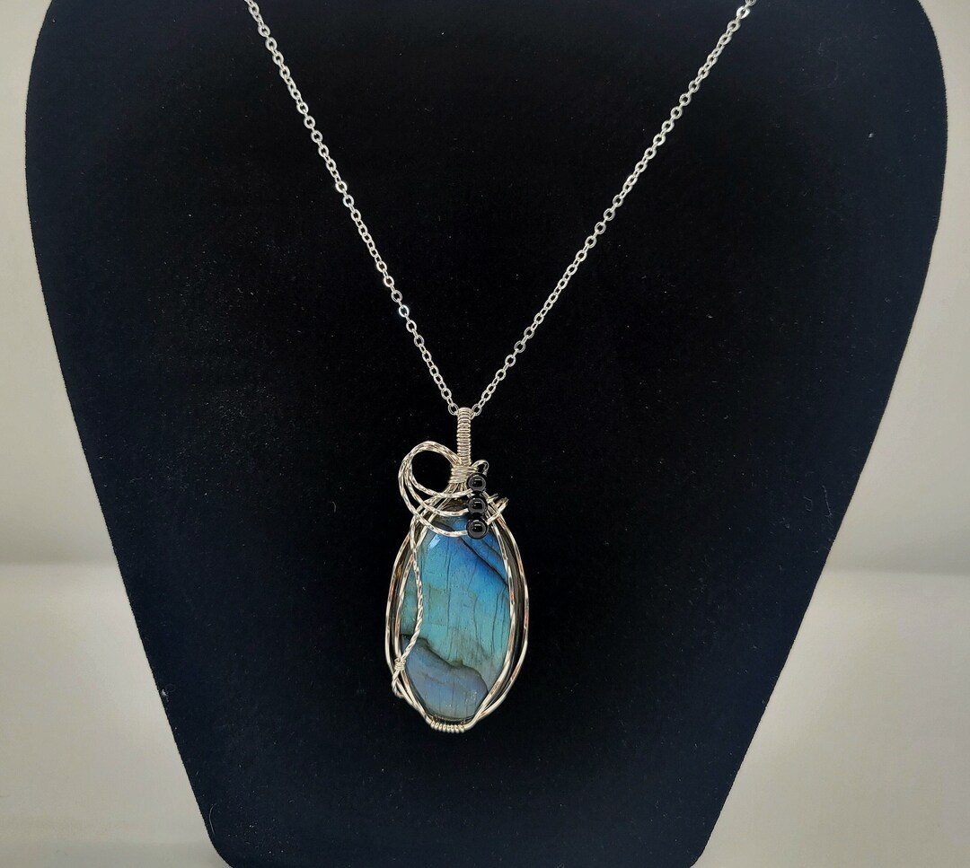 Labradorite Necklace - Etsy