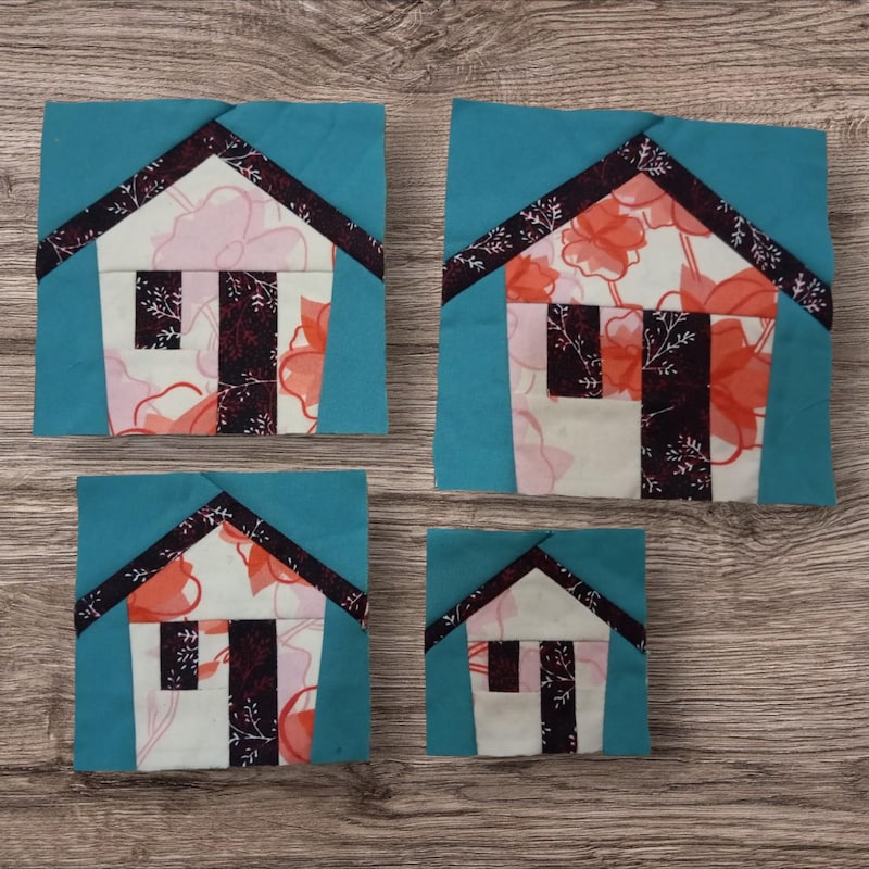 Tiny Houses Quilt Pattern - Etsy