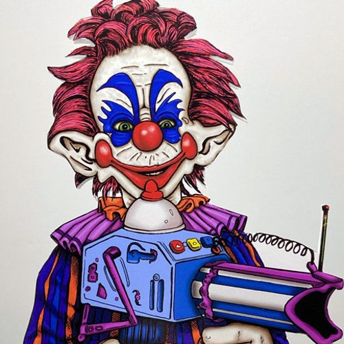 Killer Klowns From Outer Space Shorty Stand-up or Print - Etsy