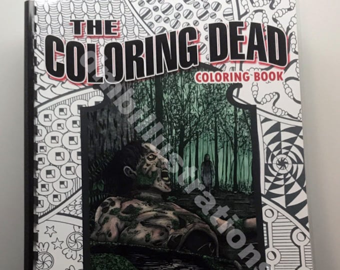 The Coloring Dead Volume 1 A Walking Dead Coloring Book - Etsy