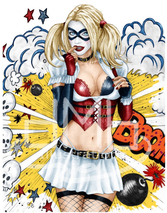 Harley Quinn Arkham Asylum Costume