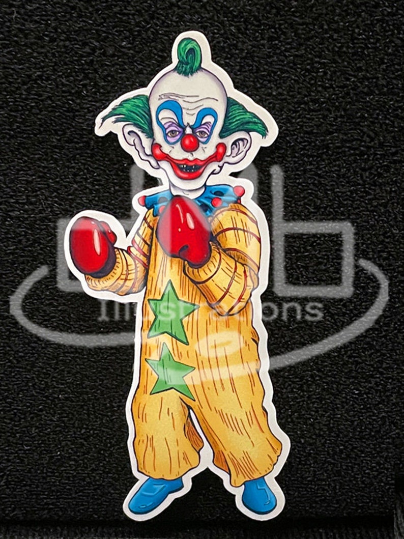 Killer Klowns Waterproof & Weatherproof Vinyl Stickers - Set or ...