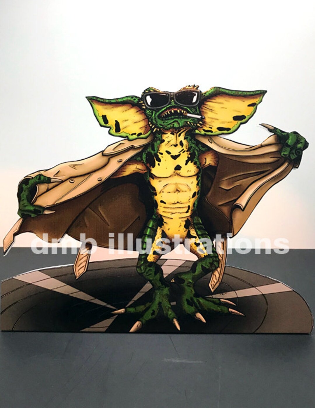 Gremlins Flasher Stand-up or Print - Etsy