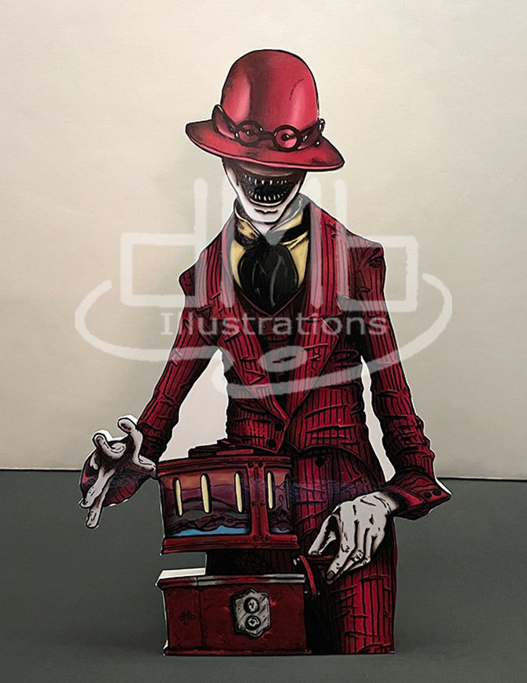 The Crooked Man From the Conjuring 2 Stand-up or Print - Etsy