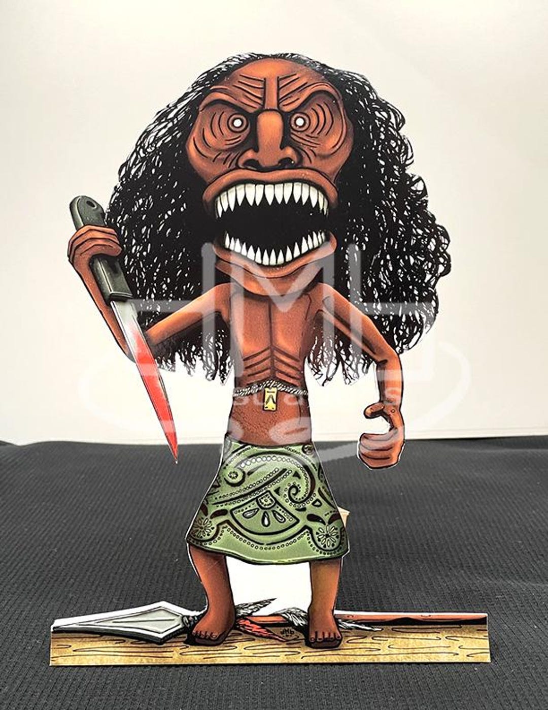 Trilogy of Terror Zuni Warrior Stand-up or Print - Etsy