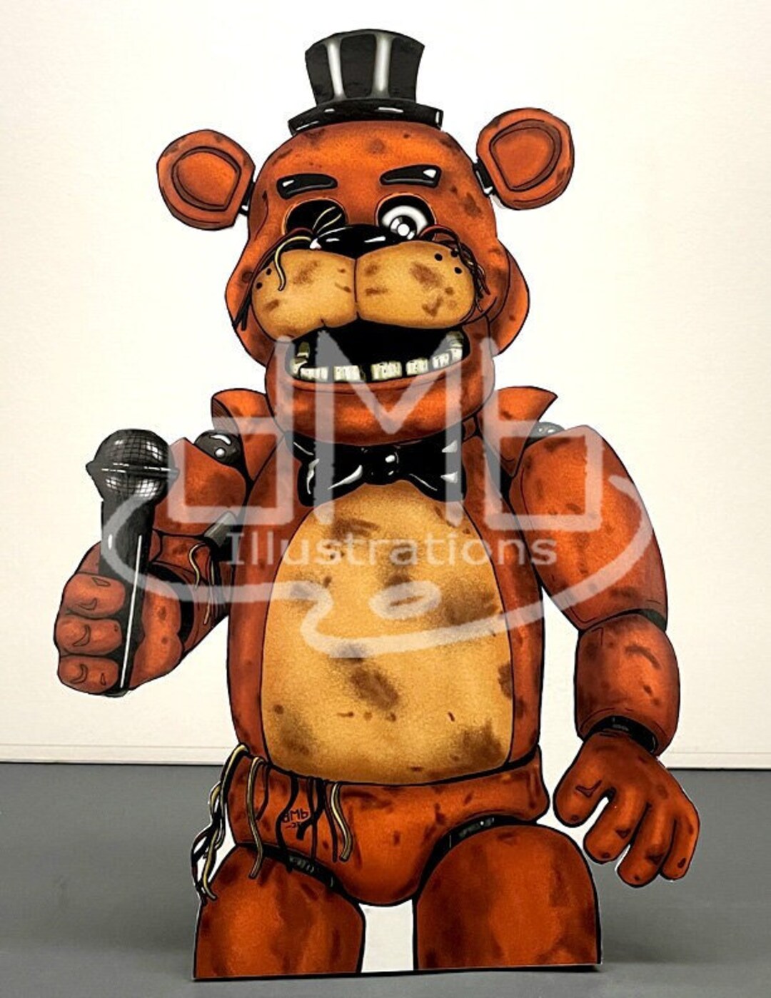 FNAF Freddy Stand-up or Print - Etsy