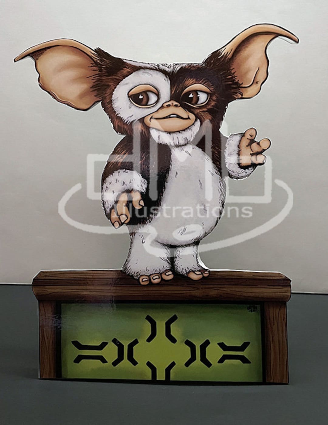 Gizmo From Gremlins Stand-up or Print - Etsy