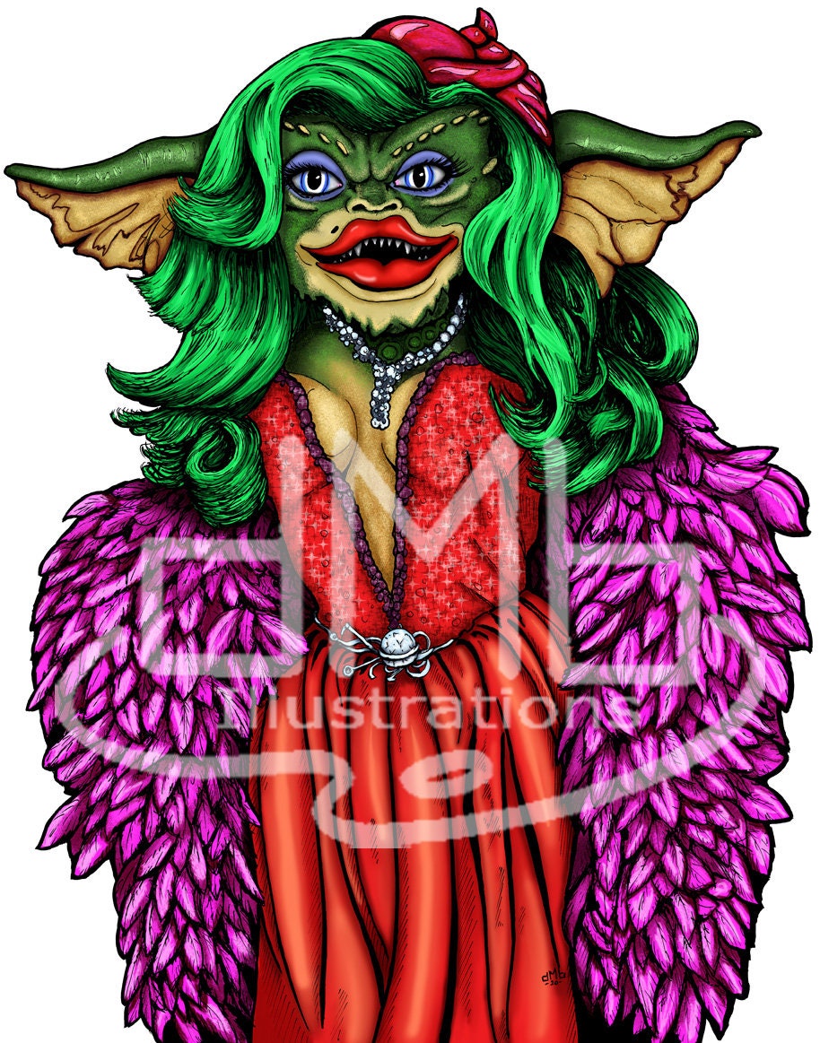 Gremlins Greta Stand-up or Print - Etsy Ireland