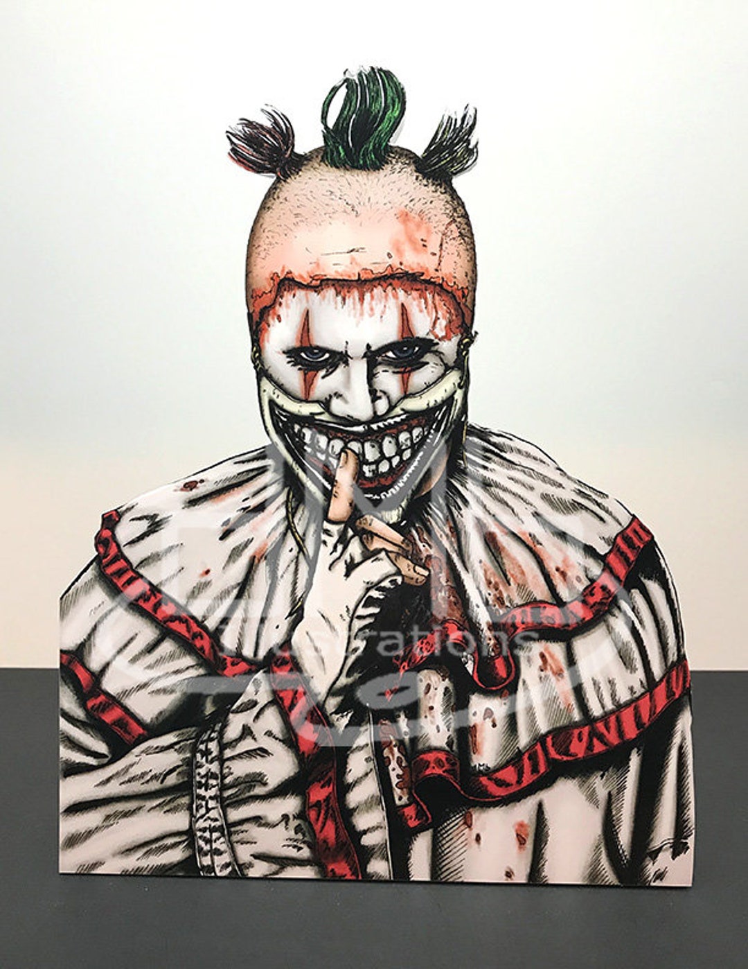 Twisty the Clown - American Horror Story Stand-up or Print - Etsy