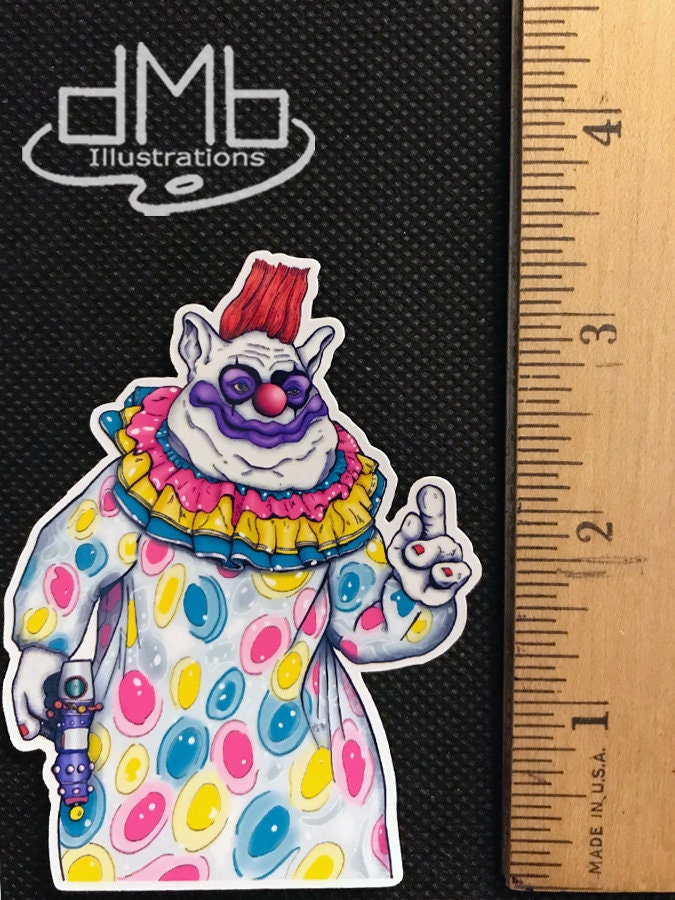 Killer Klowns Weatherproof Stickers Set or Individual - Etsy