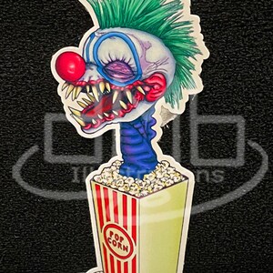 Killer Klowns Weatherproof Stickers - Set or Individual - Etsy