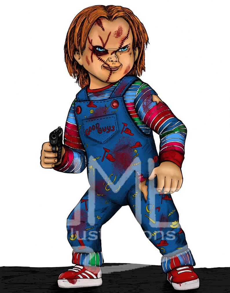 Chucky From Childs Play Stand-up or Print - Etsy