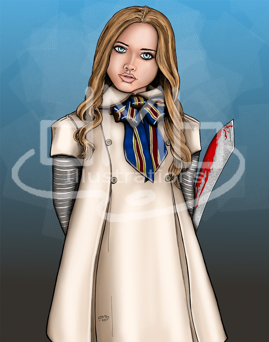 M3gan Stand-up or Print - Etsy Australia