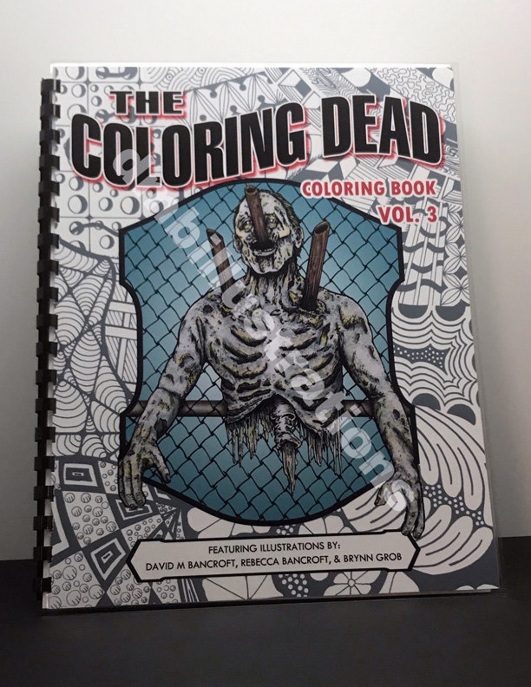 The Coloring Dead Volume 3 Walking Dead Coloring Book - Etsy