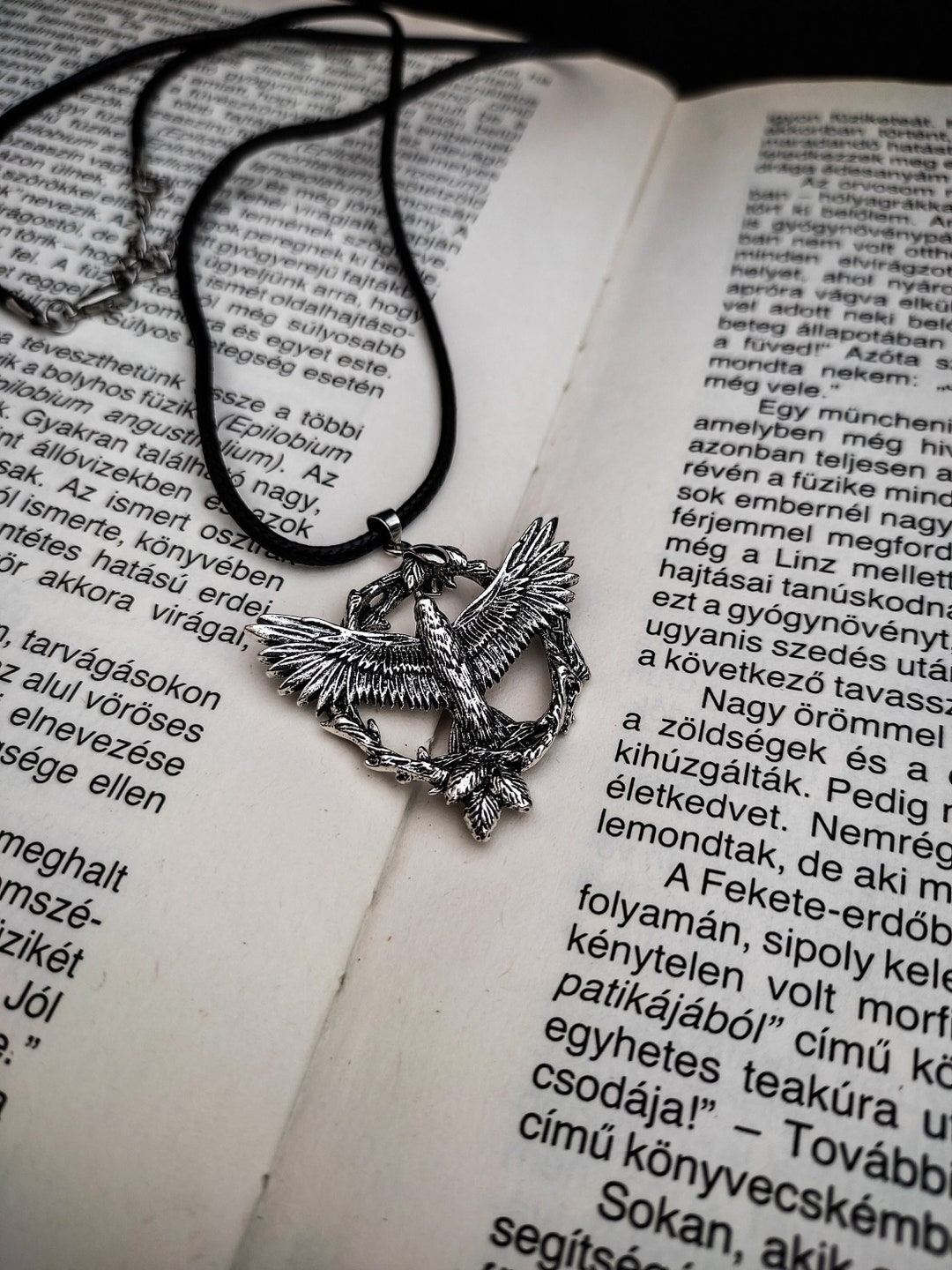 Stainless Steel Odin Raven Viking Pendant, Viking Raven Amulet Symbol ...