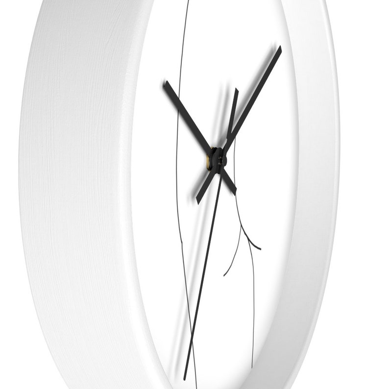Nude Butt Wall Clock Funny Clock Line Art Clock Artsy - Etsy