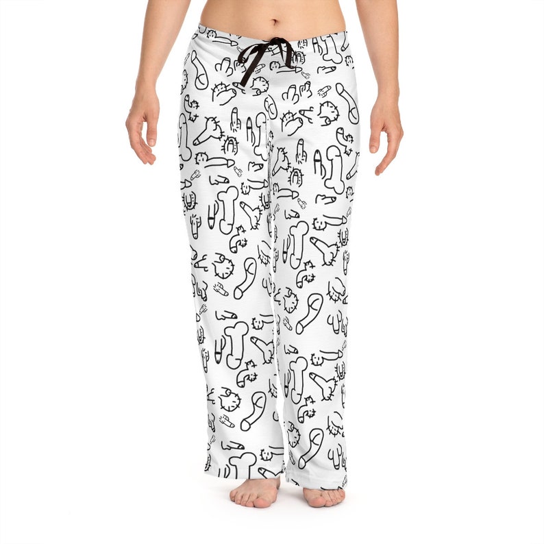 Penis Pajama Pants | Wiener Sweatpants | Dick Print Pjs | Bachelorette ...
