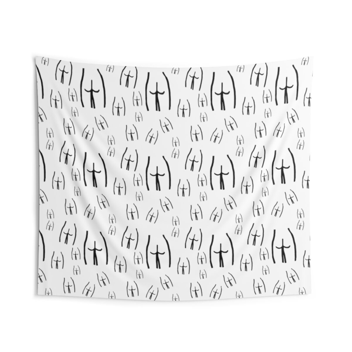 Butt Print Tapestry Funny Wall Tapestry Butt Housewarming - Etsy