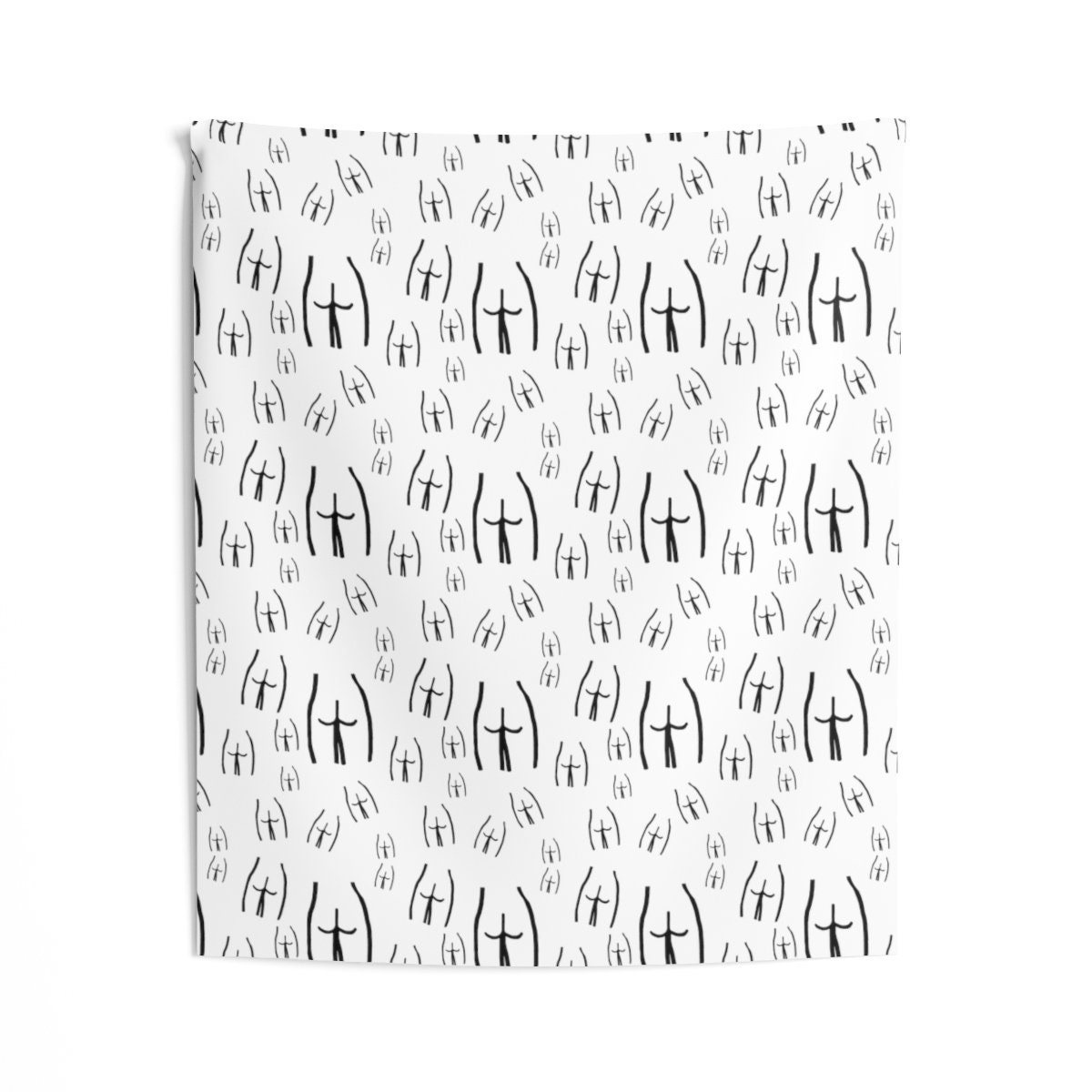 Butt Print Tapestry Funny Wall Tapestry Butt Housewarming - Etsy