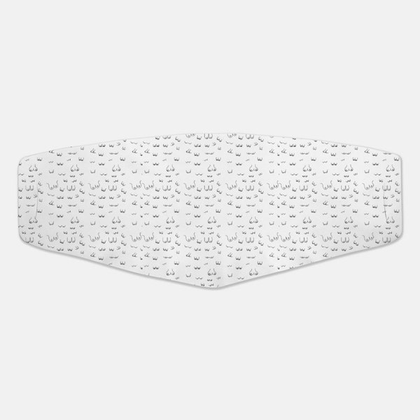 Boob Face Mask Etsy