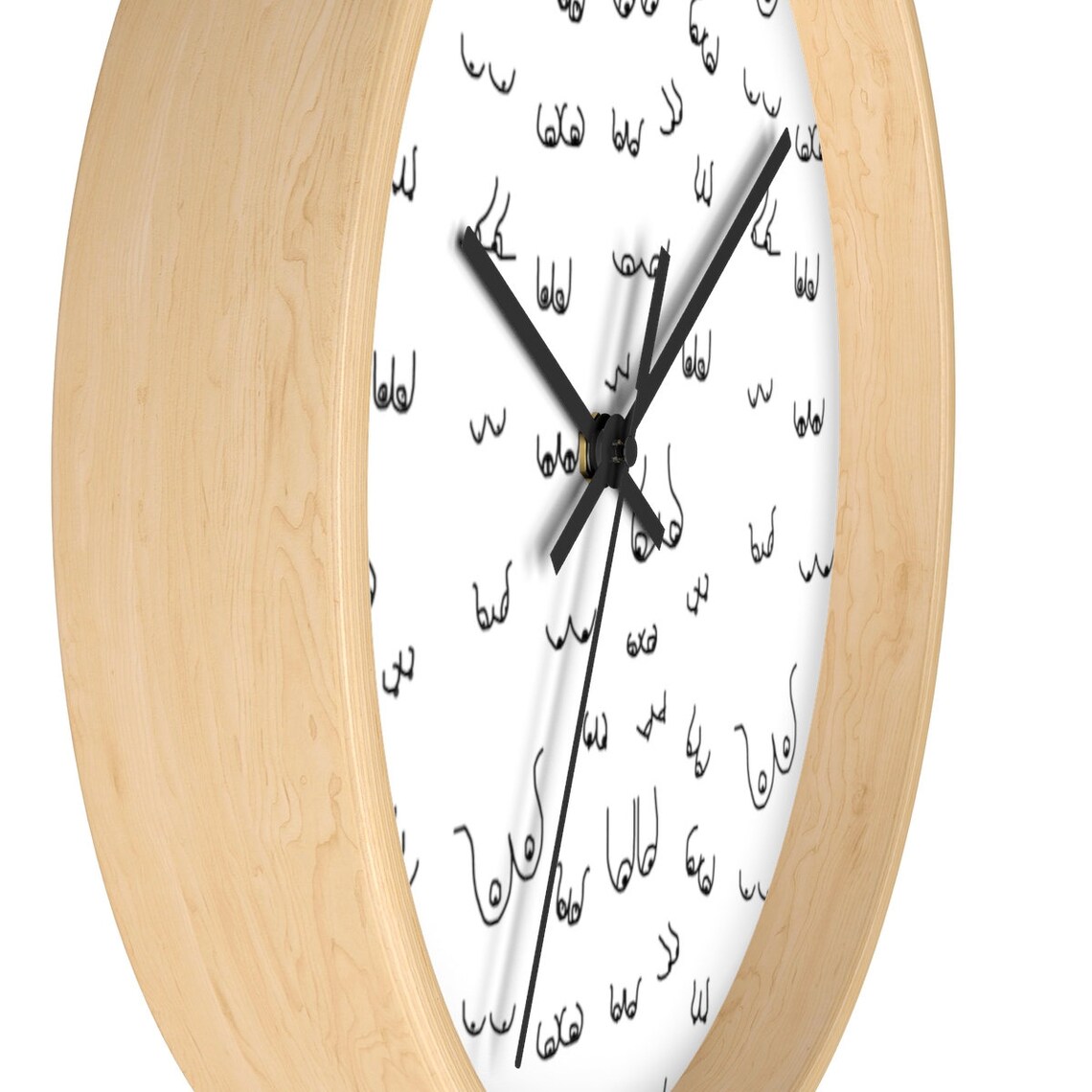 Boob Wall Clock, Feminist Office Decor, OBGYN Gift - Etsy