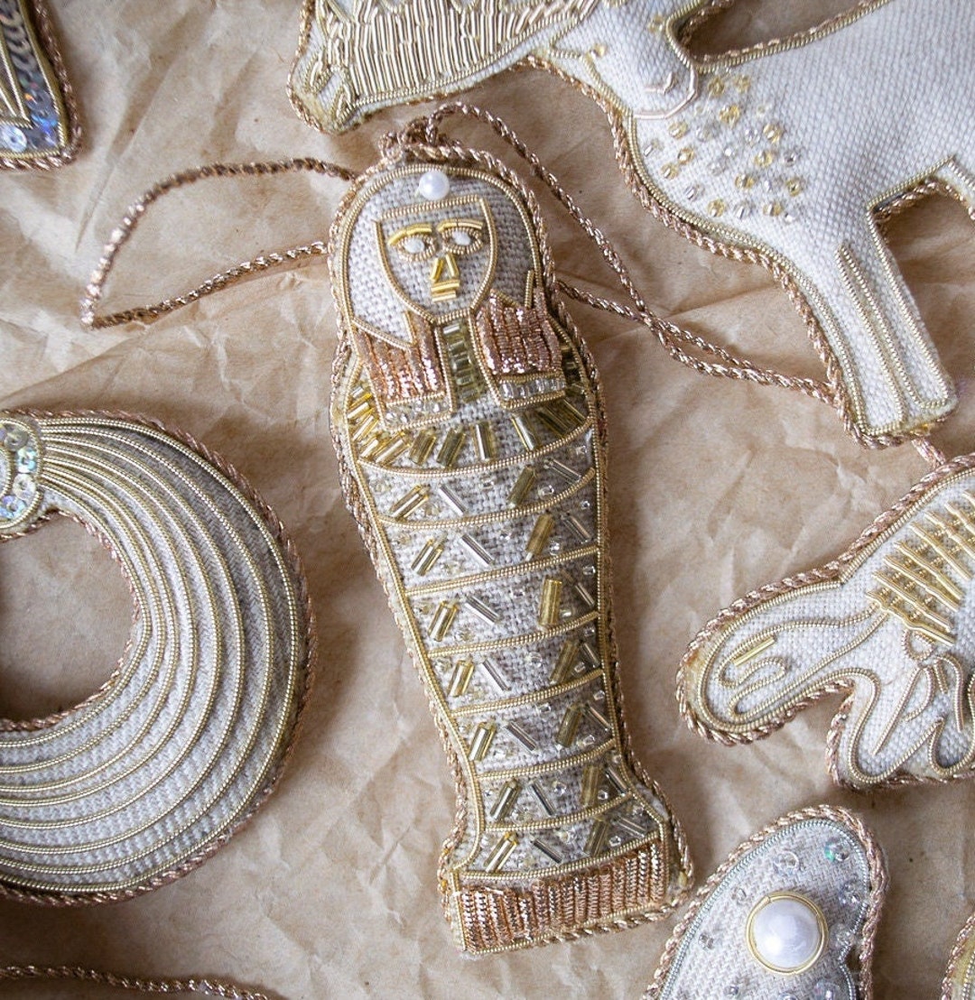 Ancient Egyptian Mummy Christmas or Mothers Day Present in Irish Linen ...