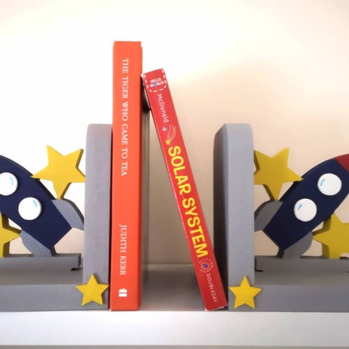 Astronaut Rocket Nursery Print Watercolor Print Spaceman Boy | Etsy