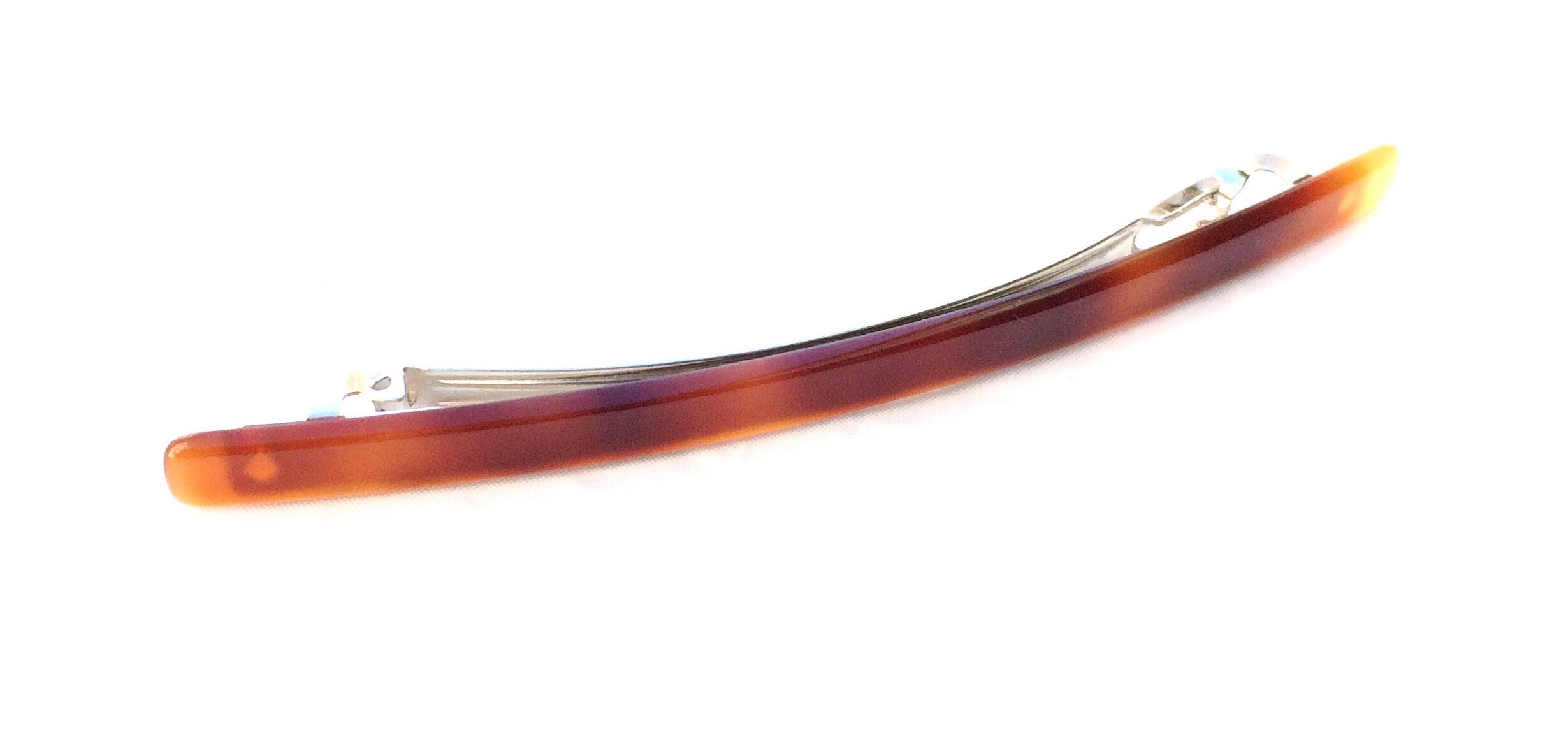 Wardani Long Tortoiseshell Barrette Tortoise Handmade in - Etsy